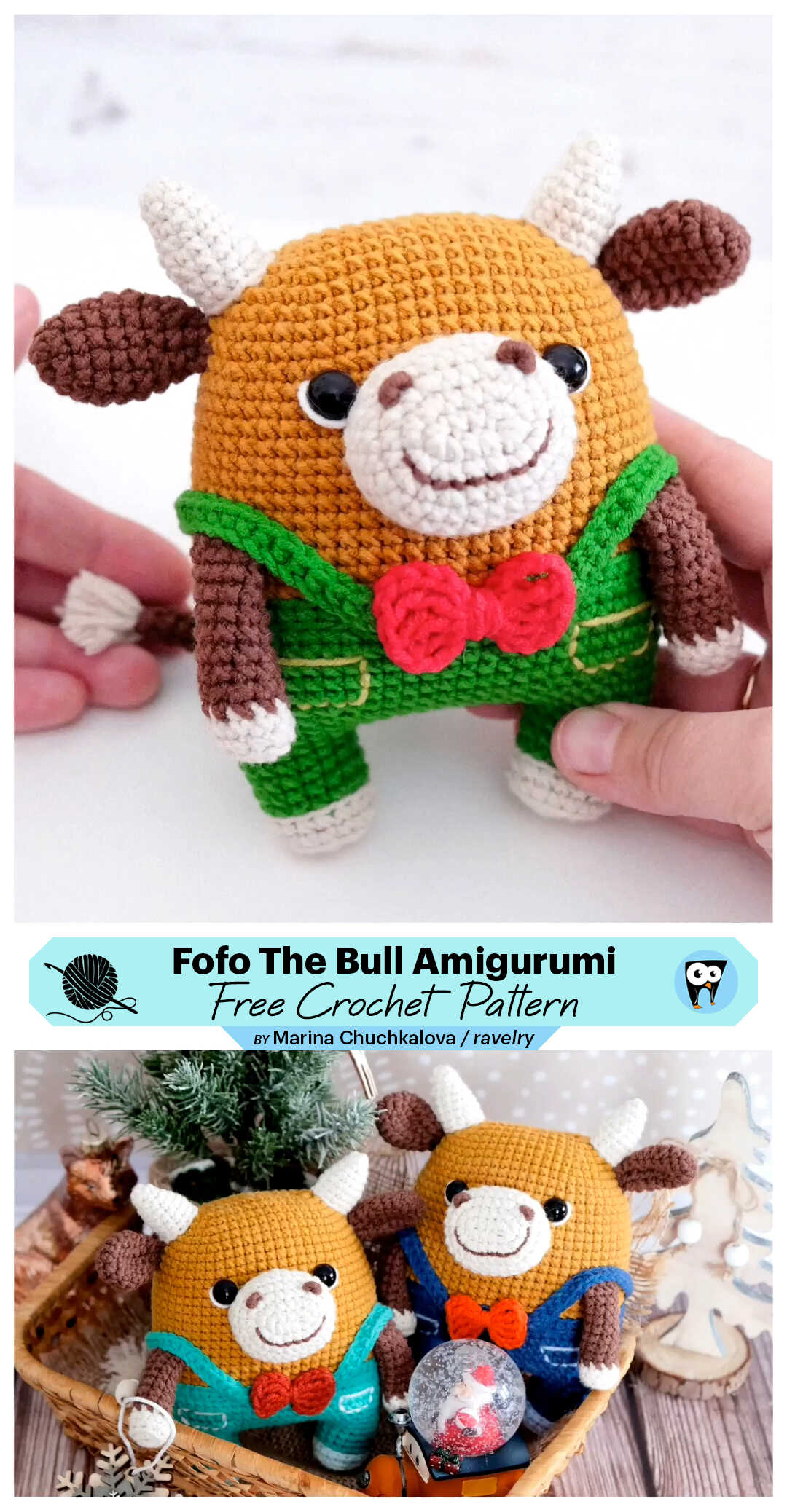 Top 10 Bulls Amigurumi Crochet Patterns