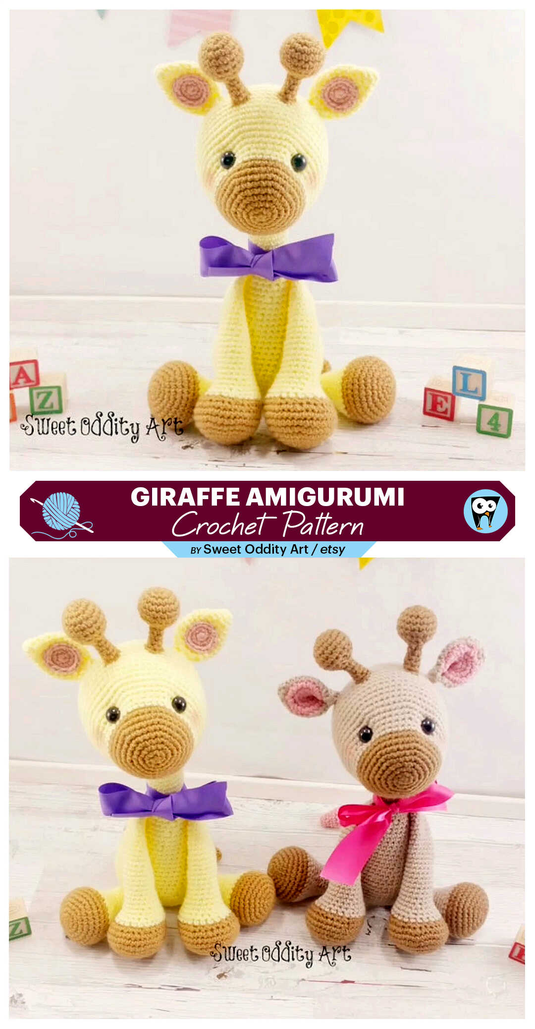 The Best Amigurumi Giraffes Crochet Patterns