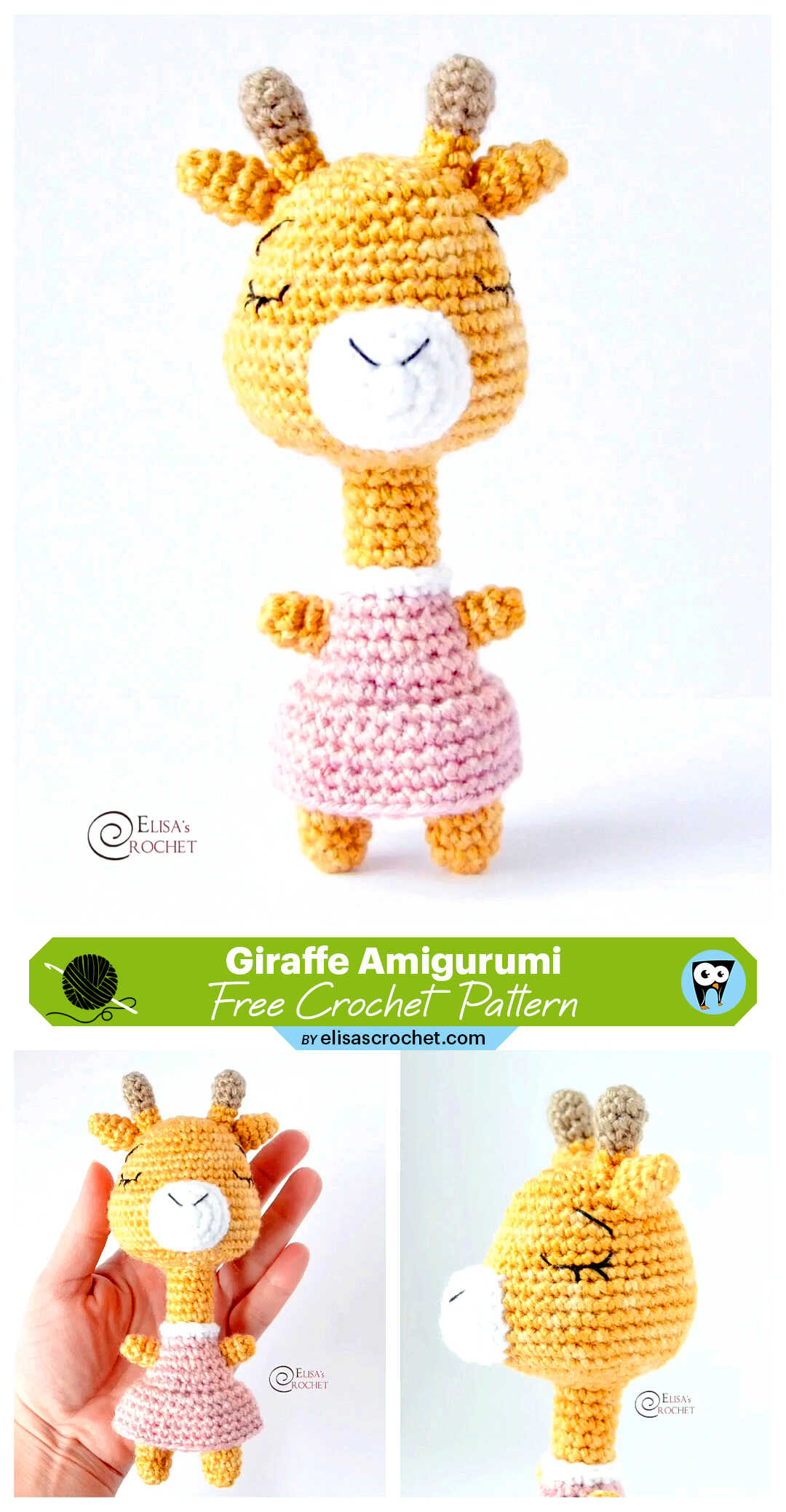 The Best Amigurumi Giraffes Crochet Patterns