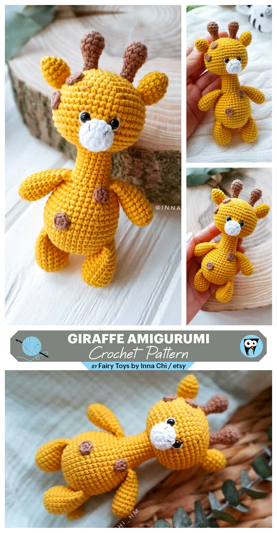 The Best Amigurumi Giraffes Crochet Patterns
