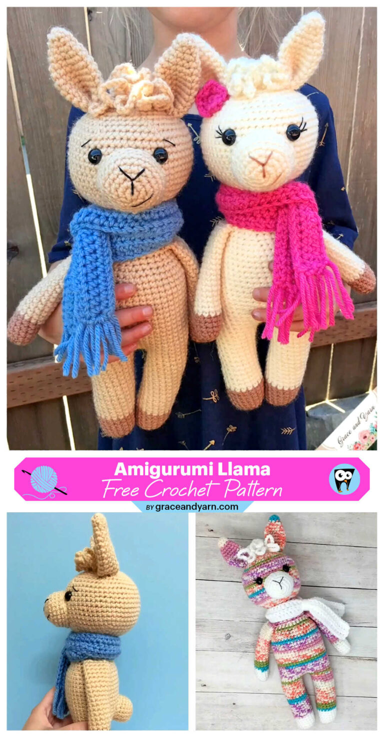 Wonderful Llamas Amigurumi Crochet Patterns