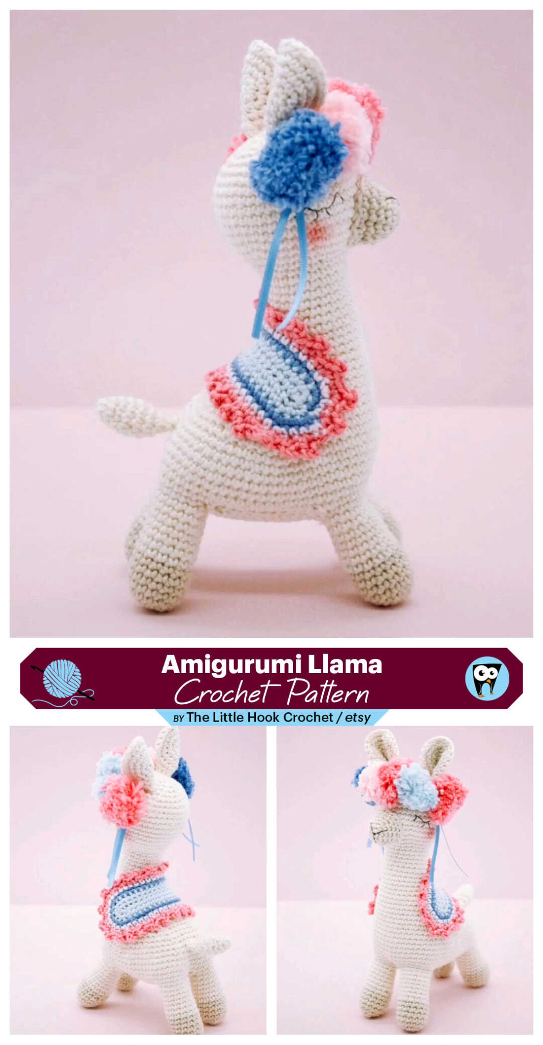 Wonderful Llamas Amigurumi Crochet Patterns