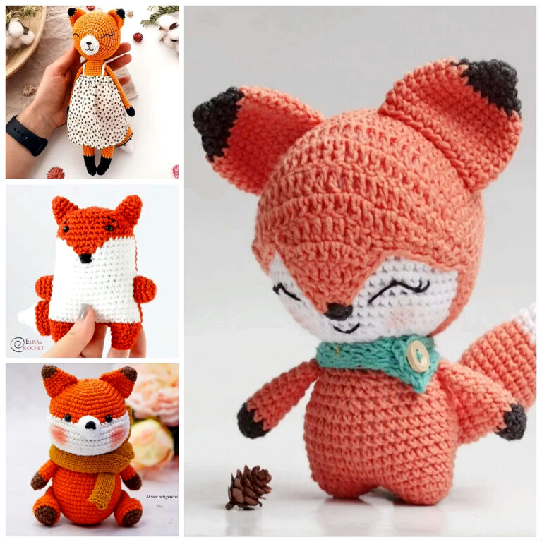 20 Free Crochet Fox Patterns