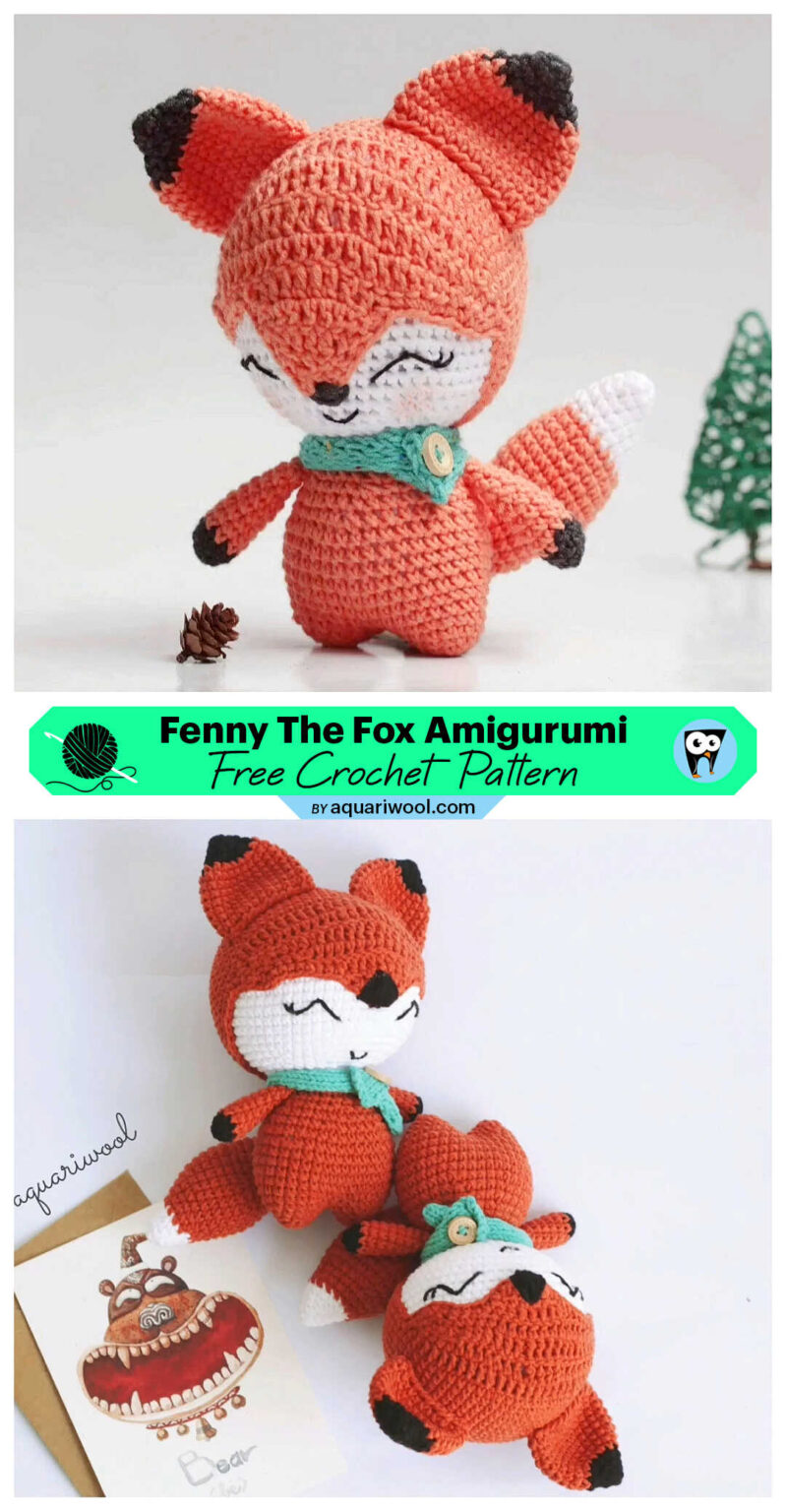 20 Free Crochet Fox Patterns