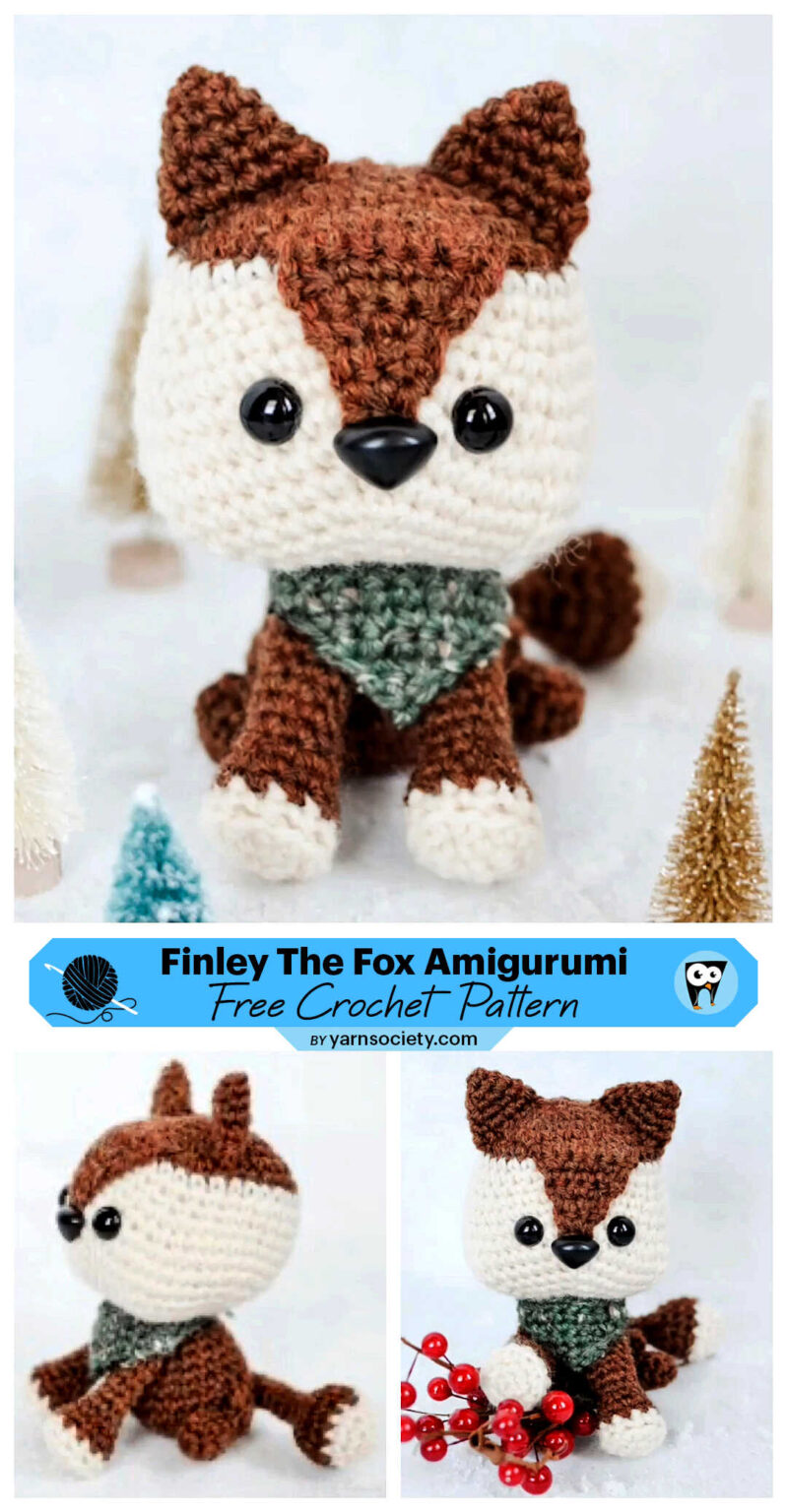 20 Free Crochet Fox Patterns