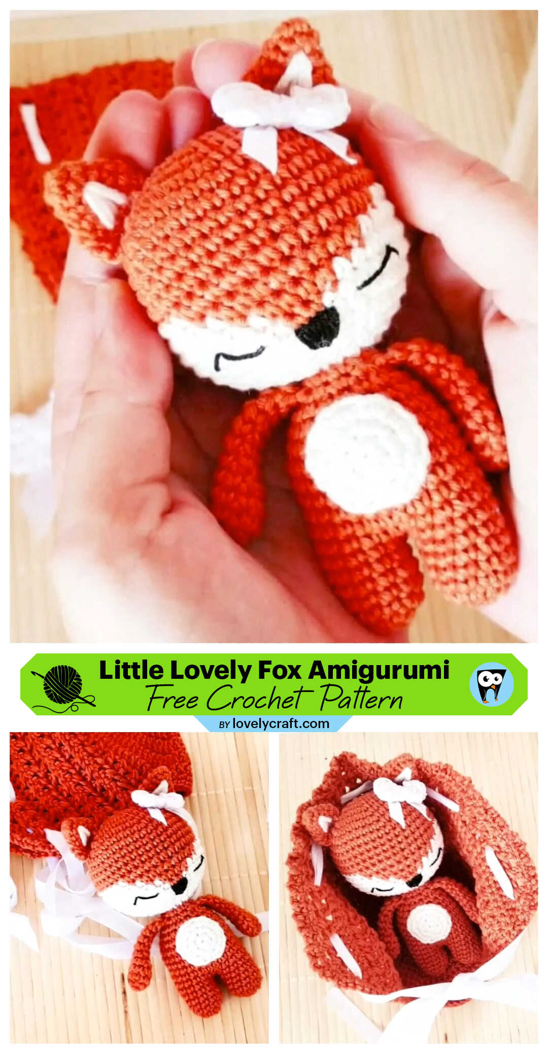 20 Free Crochet Fox Patterns
