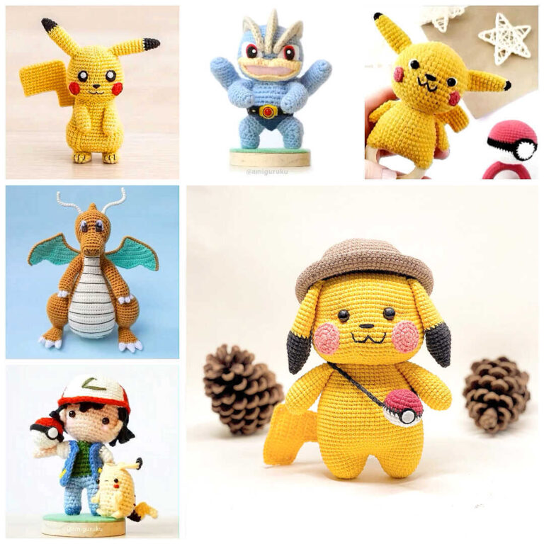 15 Best Pokemon Crochet Patterns