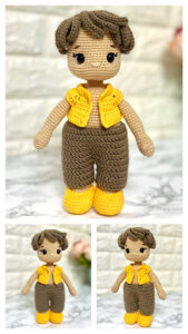Amigurumi Boy Doll Crochet Patterns