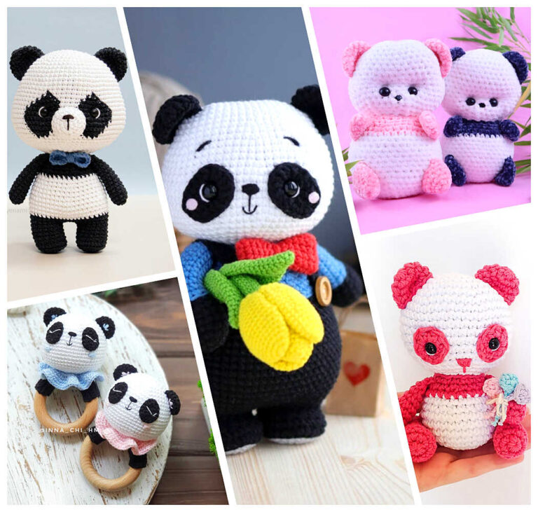 Super Cute Amigurumi Panda Crochet Patterns
