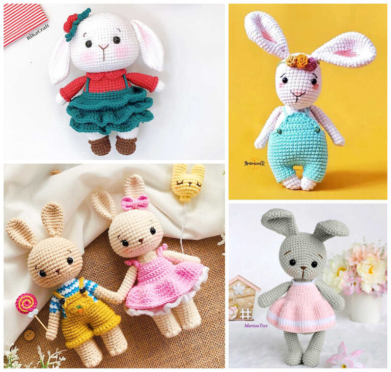 The Best Amigurumi Bunny Crochet Patterns