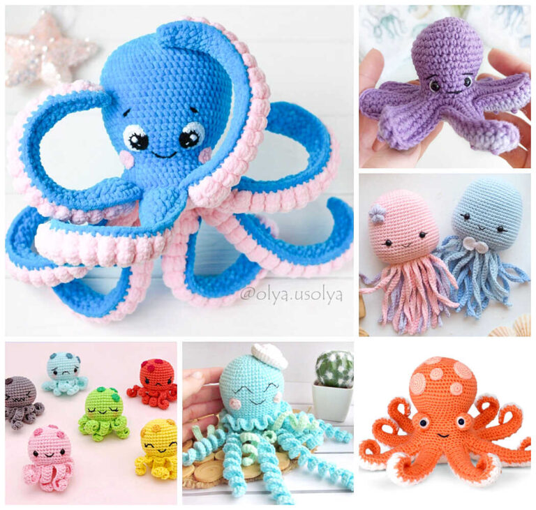 Cutest Amigurumi Octopus Crochet Patterns