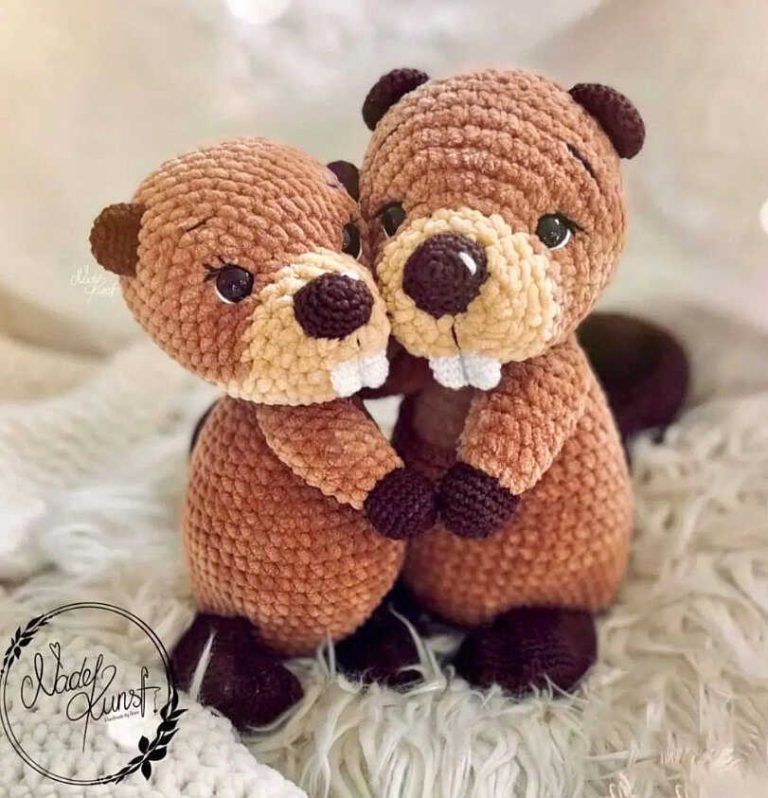 Charming Crochet Beaver Guide: A Must-Have Free Amigurumi Pattern ...